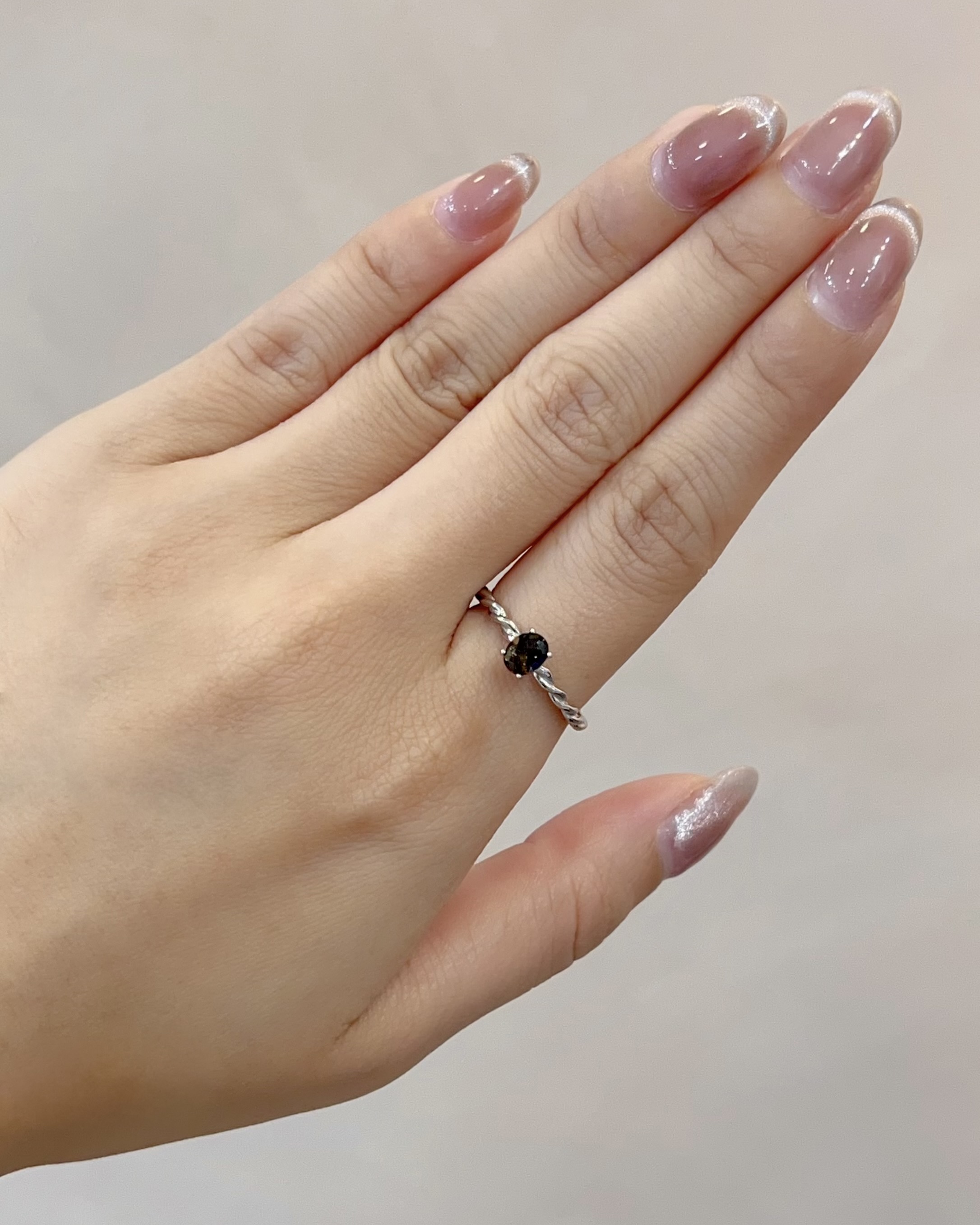 Chelsea Ring - Smoky Quartz | Azen Jewelry