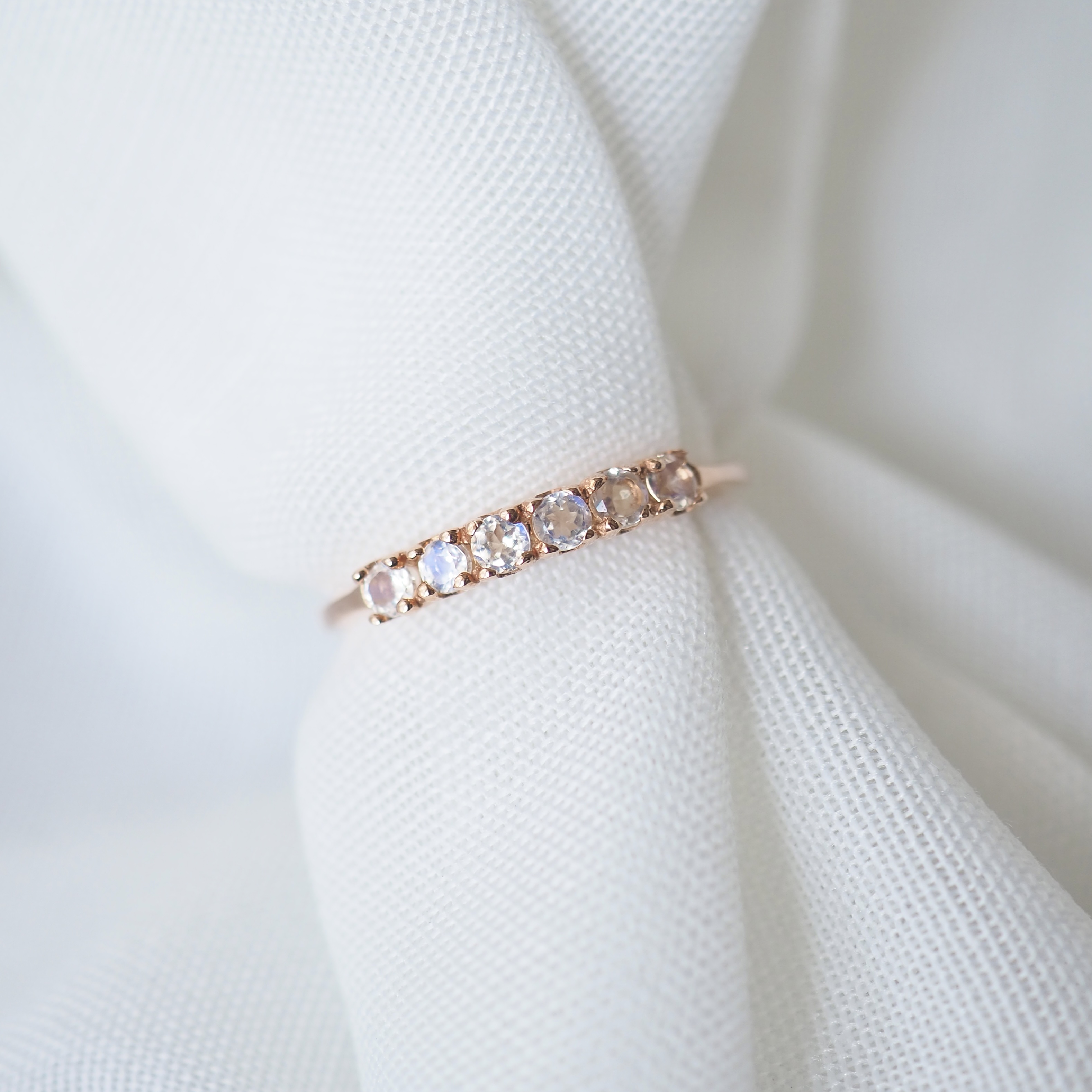 RHEA Ring - Moonstone | Azen Jewelry